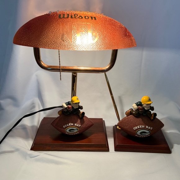 NFL | Accents | Rare Vintage Wilson Nfl Green Bay Packers Football Desk ...